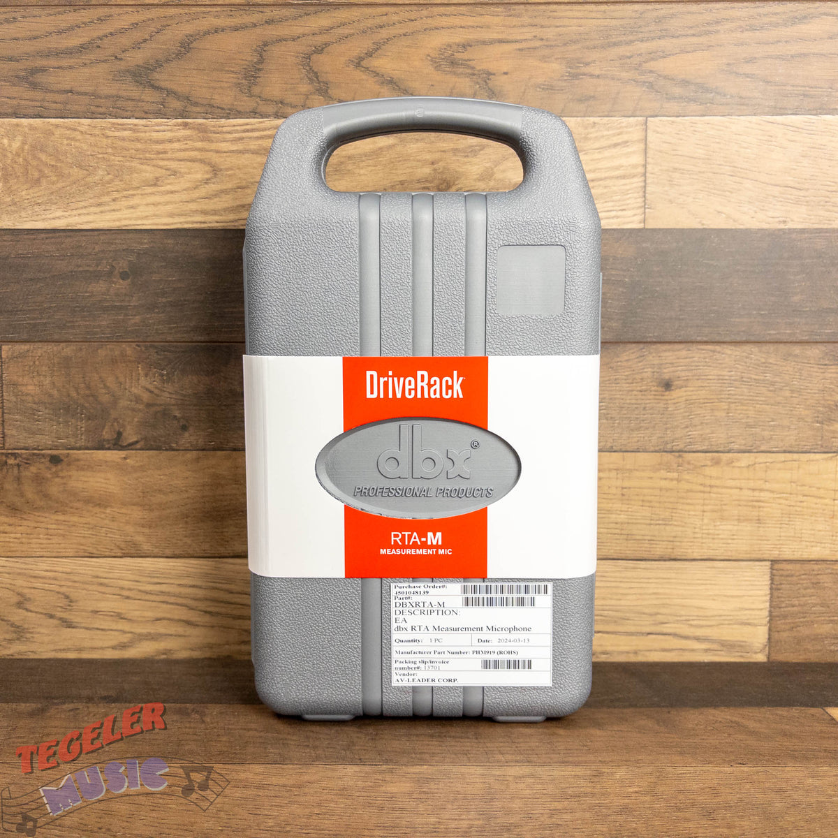 dbx RTA-M Omni-directional Flat Frequency Measurement Microphone ...