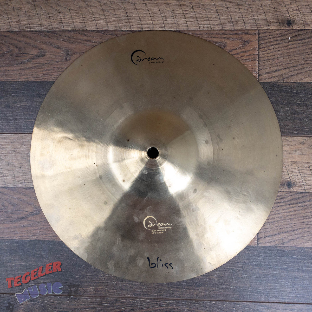 Dream BSP12 Bliss 12" Splash Cymbal - Used as Demo in Store – Tegeler Music