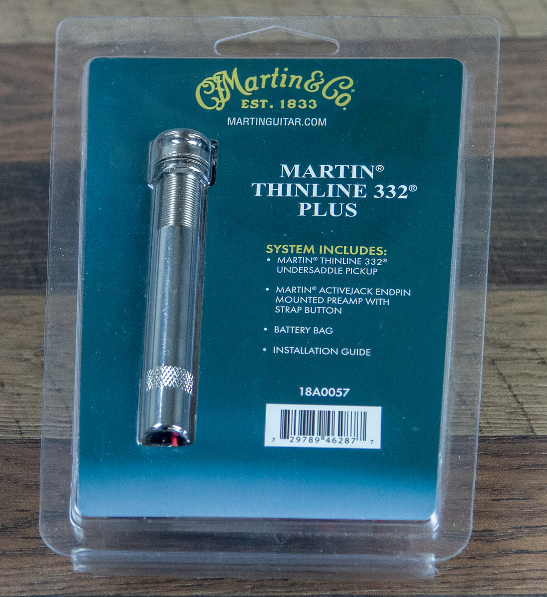 Martin Thinline 332 Plus Acoustic Guitar Pickup Under Saddle Type w/Ac ...